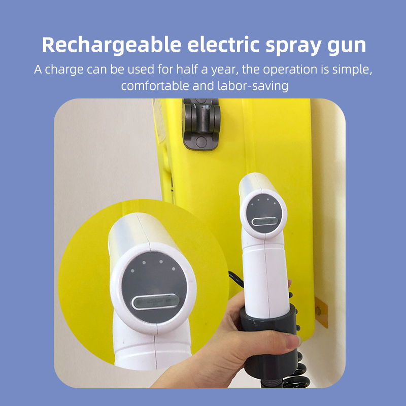 Rechargeable Wall-Mounted Electric spray gun Battery-operated Eyewash ...